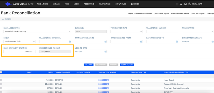 How to reconcile a bank account