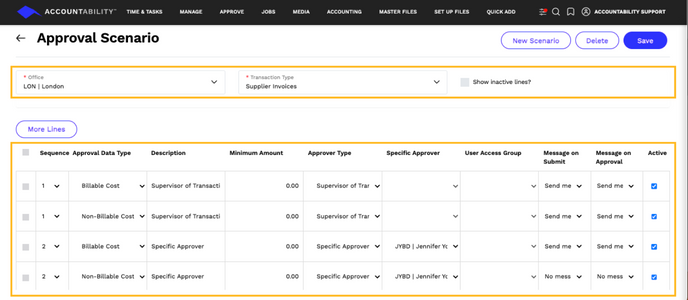 How to create sequential approvals for Supplier Invoices.