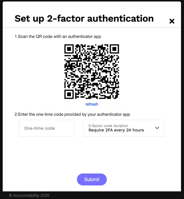 Two-Factor Authentication (2FA)