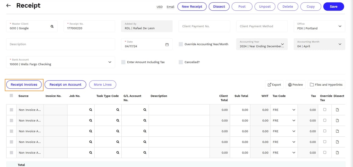 How to create Inventory
